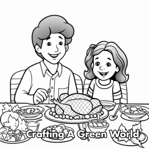 Giving Coloring Pages - Free & Printable!