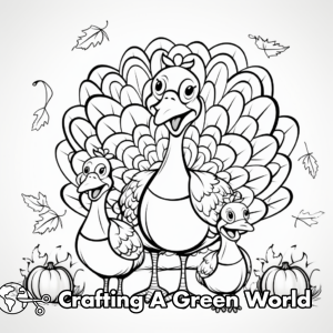 November Coloring Pages - Free & Printable!