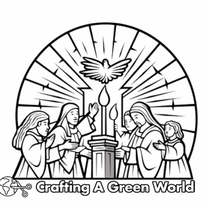 Holy Spirit Coloring Pages - Free & Printable!