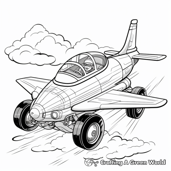Derby Car Coloring Pages - Free & Printable!