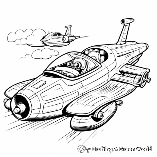 Derby Car Coloring Pages - Free & Printable!