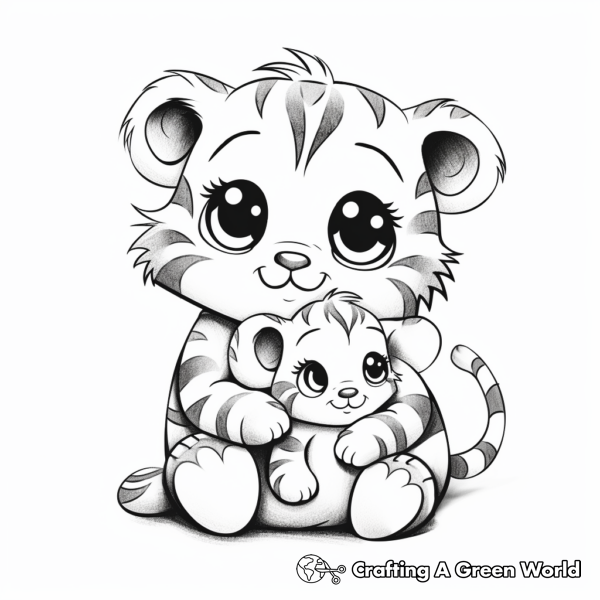 Cute Tiger Coloring Pages - Free & Printable!