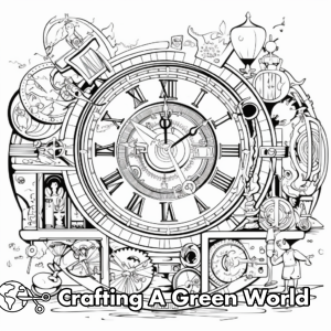 New Years For Adults Coloring Pages - Free & Printable!