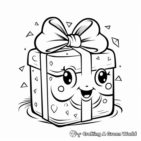 Present Coloring Pages - Free & Printable!