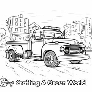 Tow Truck Coloring Pages - Free & Printable!