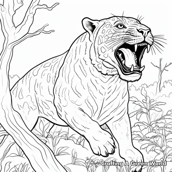 Panther Coloring Pages - Free & Printable!