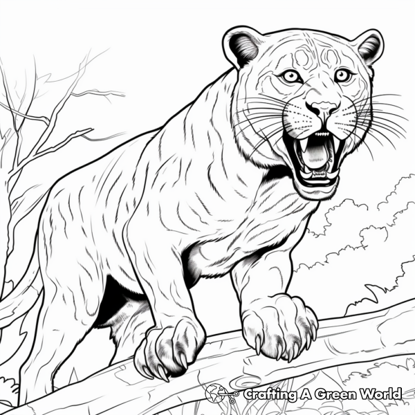 Panther Coloring Pages - Free & Printable!