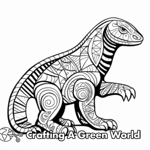 Komodo Dragon Coloring Pages - Free & Printable!