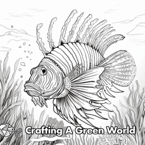 Lionfish Coloring Pages - Free & Printable!
