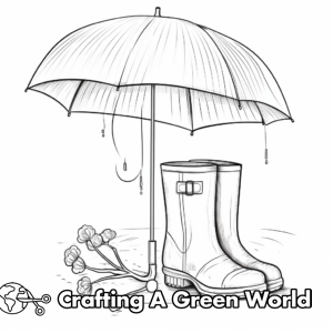 Rainy Day Coloring Pages - Free & Printable!