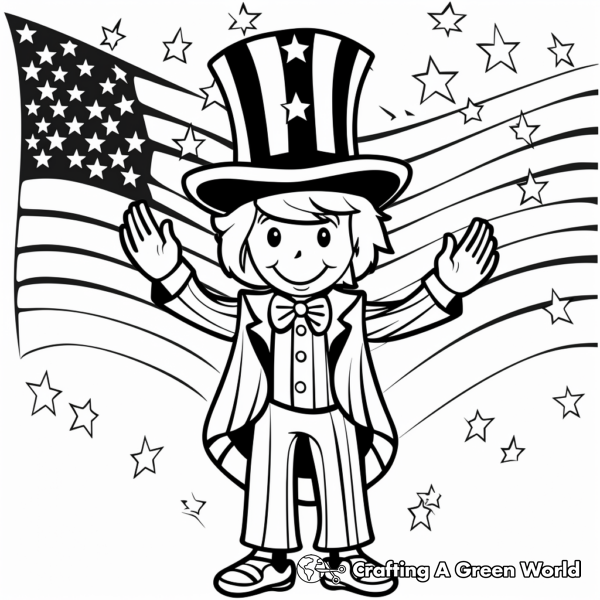 Fourth Of July Coloring Pages - Free & Printable!