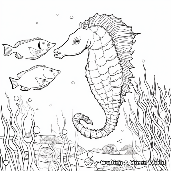 Realistic Sea Animal Coloring Pages - Free & Printable!