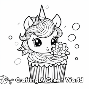 Unicorn Birthday Coloring Pages - Free & Printable!