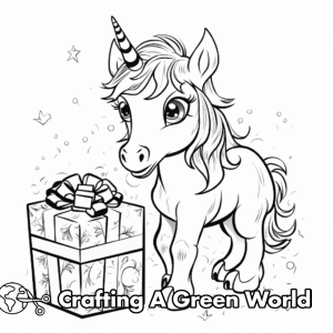 Unicorn Birthday Coloring Pages - Free & Printable!