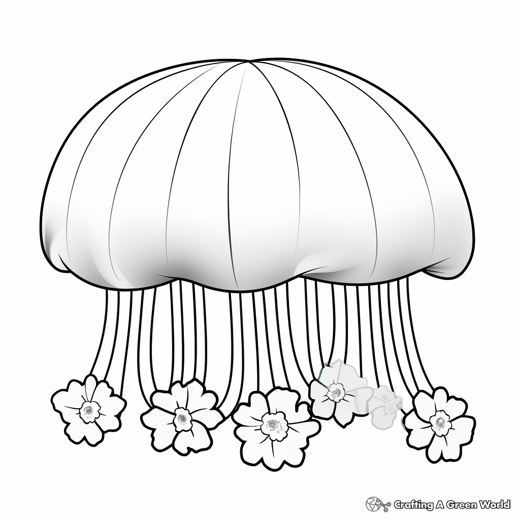 Jellyfish Coloring Pages Free Printable 