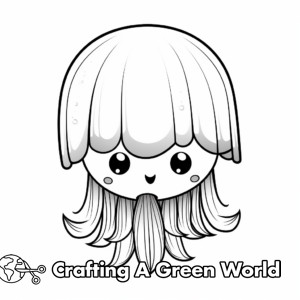 Jellyfish Coloring Pages - Free & Printable!