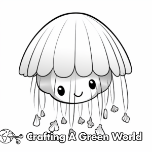 Jellyfish Coloring Pages - Free & Printable!