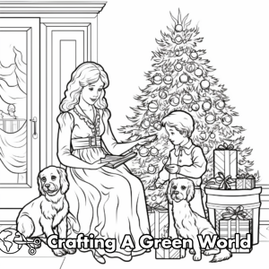Christmas Coloring Pages - Free & Printable!