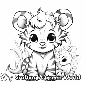 Cute Tiger Coloring Pages - Free & Printable!