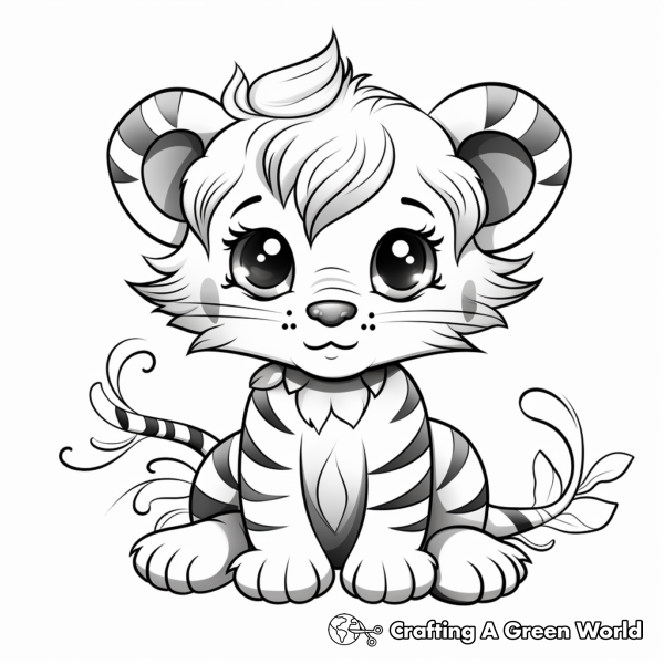 Cute Tiger Coloring Pages - Free & Printable!