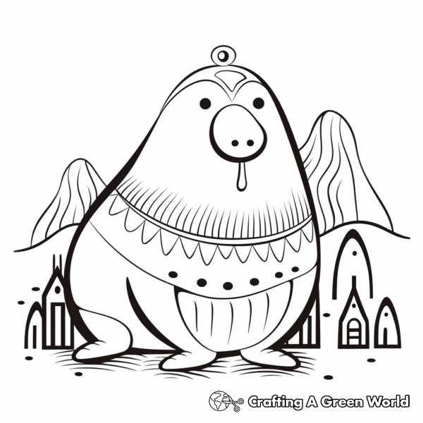 Winter Animal Coloring Pages - Free & Printable!