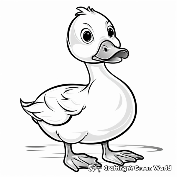 Duck Coloring Pages - Free & Printable!