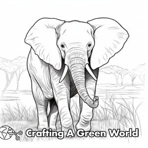 Elephant For Adults Coloring Pages - Free & Printable!