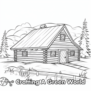 Barn Coloring Pages - Free & Printable!
