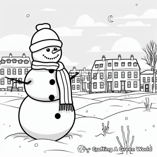 Snowman Coloring Pages - Free & Printable!