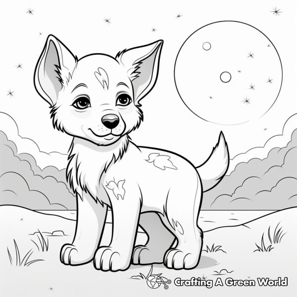 Wolf Pup Coloring Pages - Free & Printable!