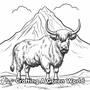 Yak Coloring Pages - Free & Printable!
