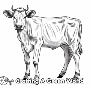 Cow For Adults Coloring Pages - Free & Printable!