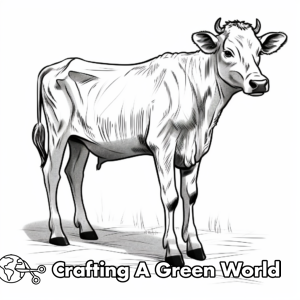 Cow For Adults Coloring Pages - Free & Printable!