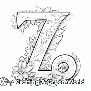 Letter Z Coloring Pages - Free & Printable!