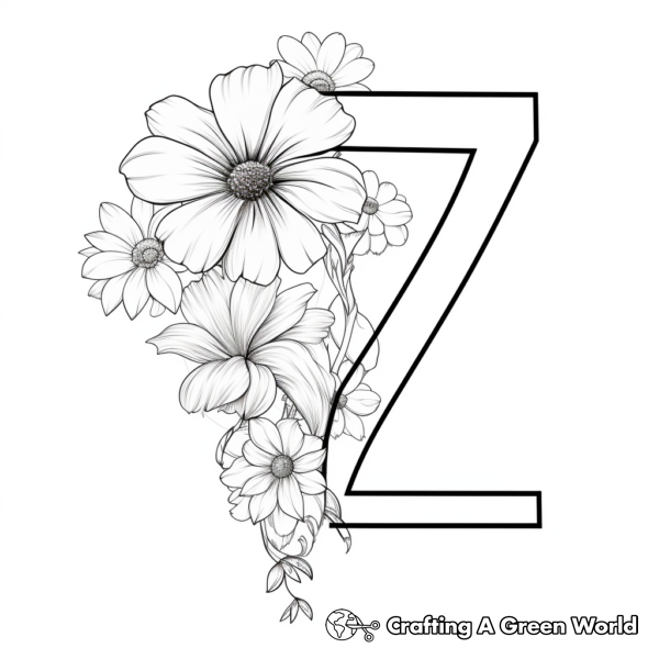 Letter Z Coloring Pages - Free & Printable!