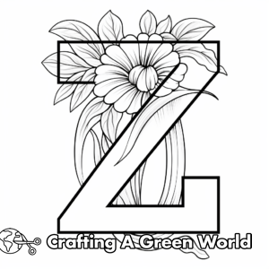 Letter Z Coloring Pages - Free & Printable!