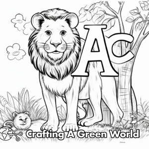 ABC Coloring Pages - Free & Printable!