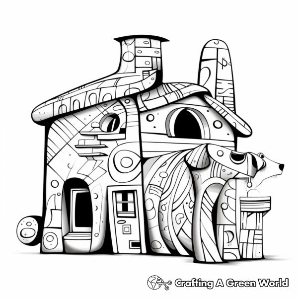 Dog House Coloring Pages - Free & Printable!