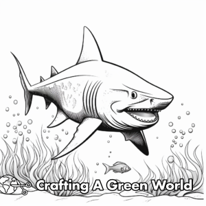 Tiger Shark Coloring Pages - Free & Printable!