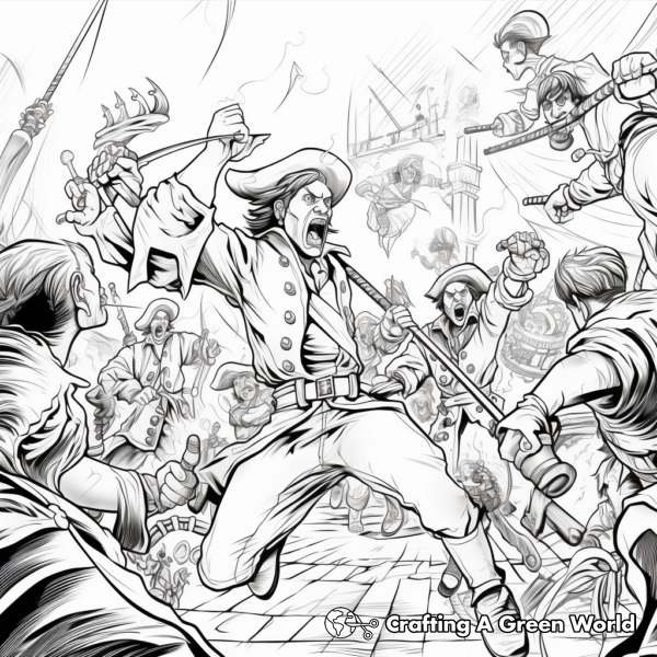 Pirate Coloring Pages - Free & Printable!