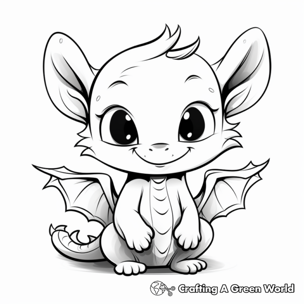 Cartoon Dragon Coloring Pages - Free & Printable!