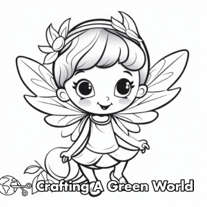 Fairy Coloring Pages - Free & Printable!