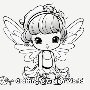 Fairy Coloring Pages - Free & Printable!