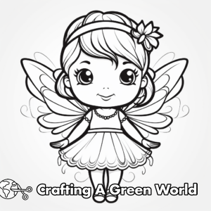 Fairy Coloring Pages - Free & Printable!