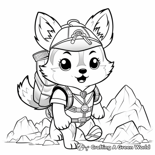 Kawaii Fox Coloring Pages - Free & Printable!