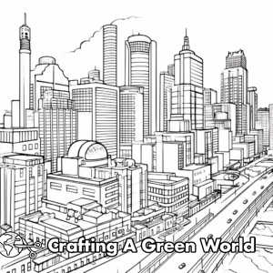 City Coloring Pages - Free & Printable!