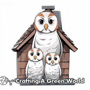 Barn Owl Coloring Pages - Free & Printable!