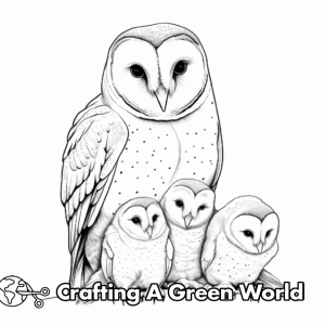 Barn Owl Coloring Pages - Free & Printable!
