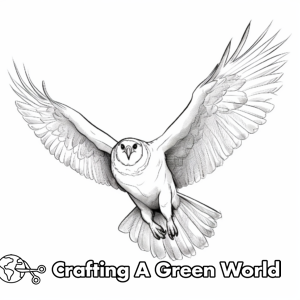 Barn Owl Coloring Pages - Free & Printable!