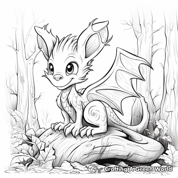 Cartoon Dragon Coloring Pages - Free & Printable!